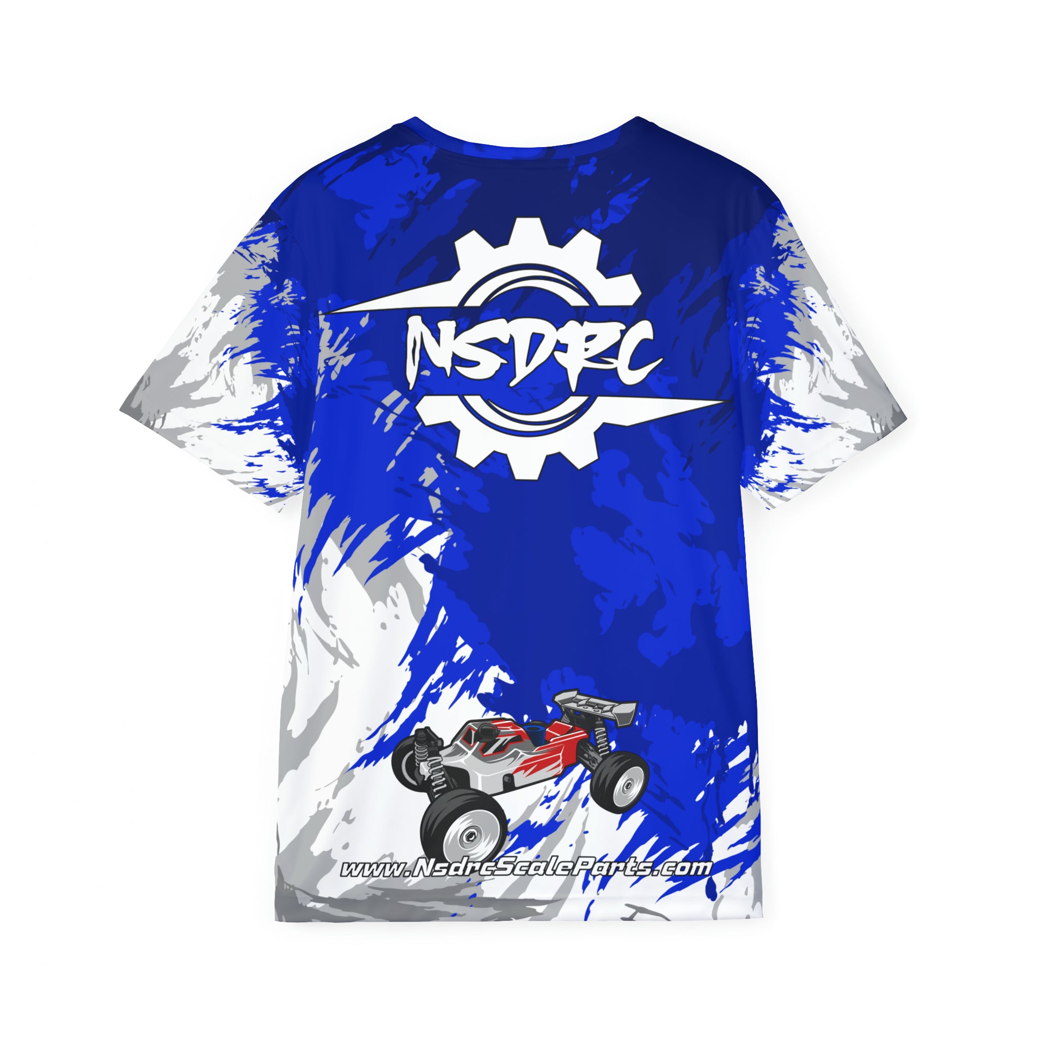 Men's Sports Jersey Blue pattern Buggy – No Superior Designs RC