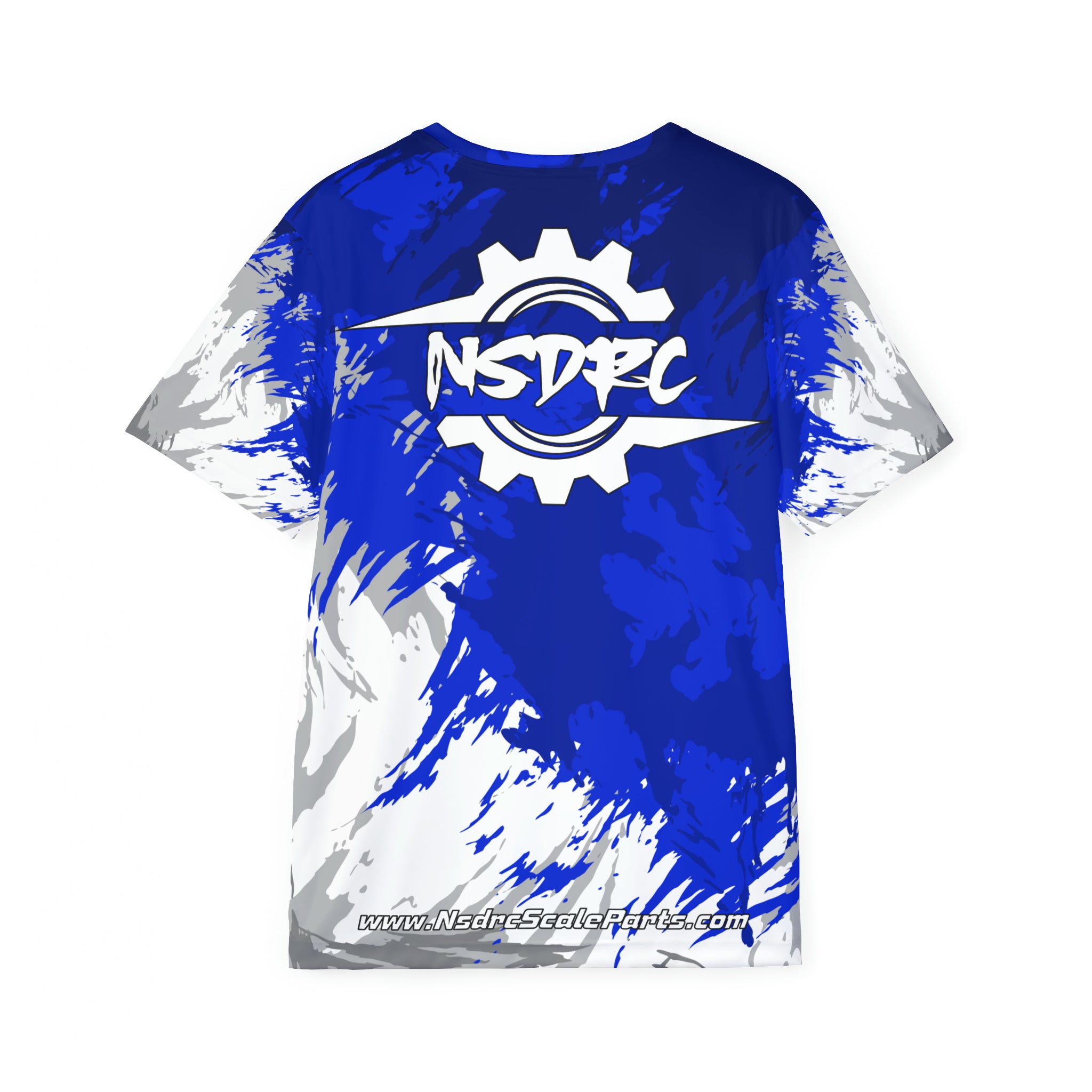 Men's Sports Jersey Blue pattern clean – No Superior Designs RC